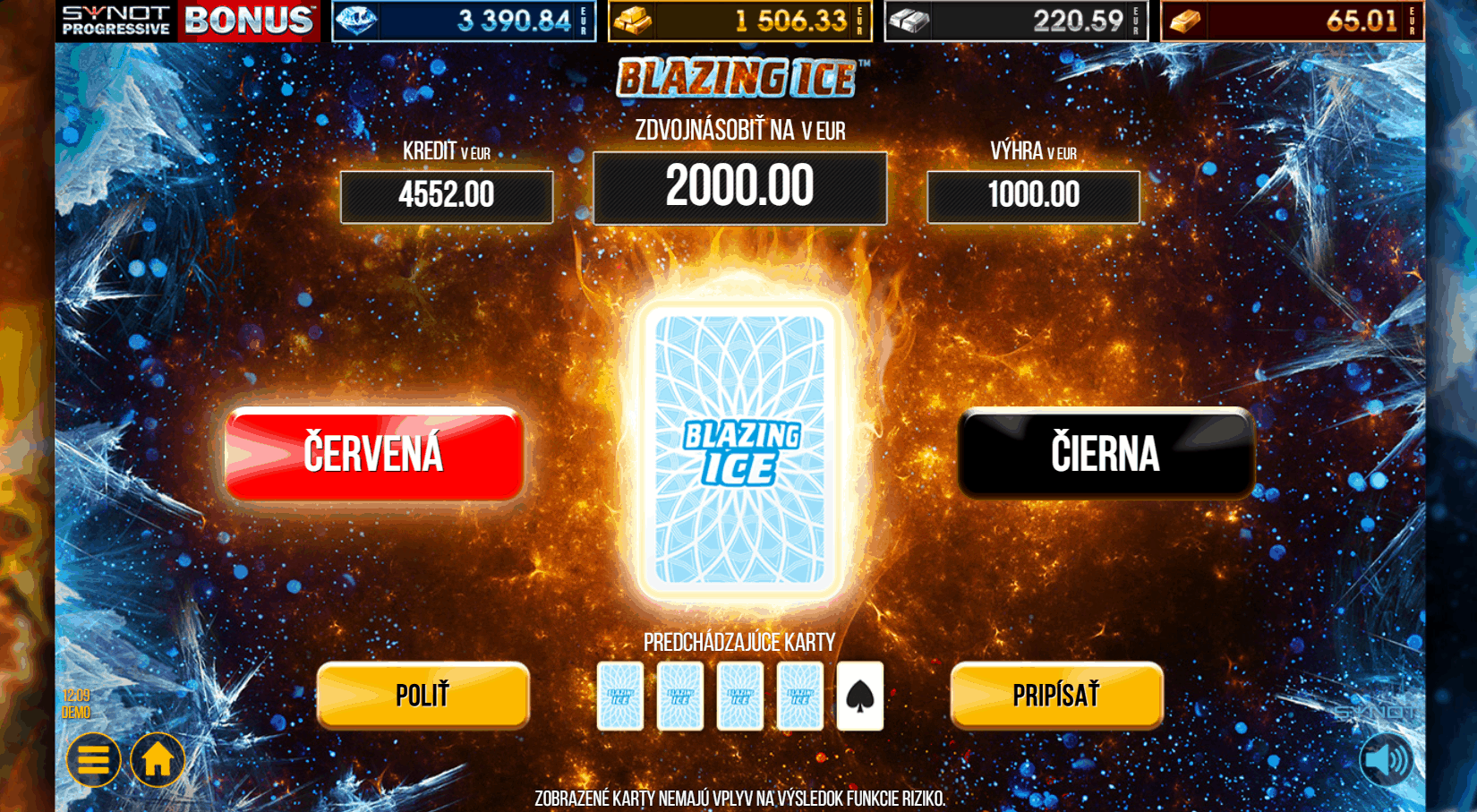 Blazing Ice: Horúce výhry v ľadovej atmosfére